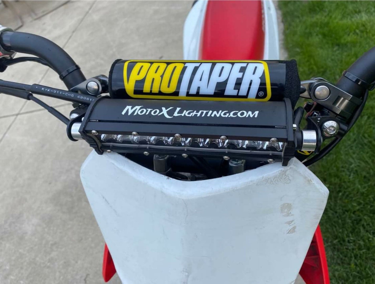 Klx crf 110 led headlight Plug-N-Play kit | MotoXLighting.com